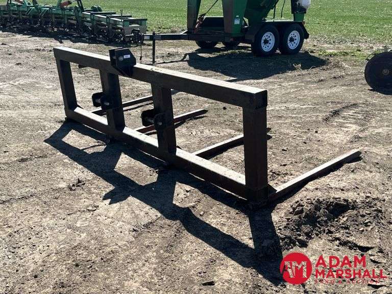 Double Round Bale Mover - 3PT - Adam Marshall Land & Auction, LLC