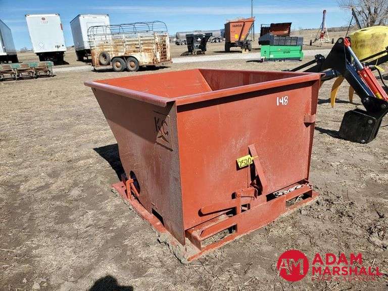 Kit Container Self Dumping Hopper Equipment Attachment - Adam Marshall ...