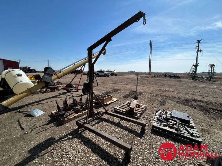 Heavy Duty Cherry Picker - Adam Marshall Land & Auction, LLC