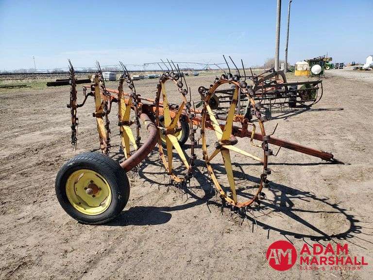 Farmhand F76B 5 Wheel Hay Rake - Adam Marshall Land & Auction, LLC