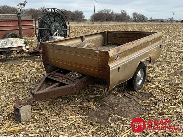 Chevrolet Pickup Box Trailer - 8FT - Adam Marshall Land & Auction, LLC