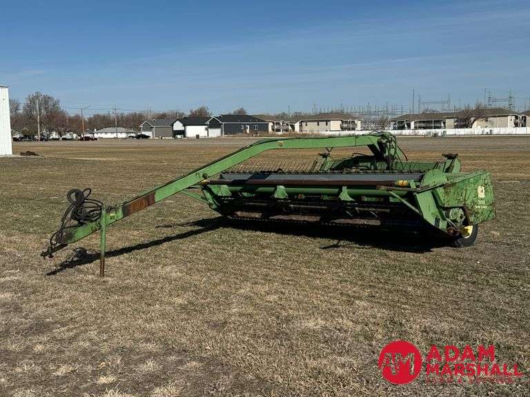 John Deere 1525 Swather - 14FT - Adam Marshall Land & Auction, LLC