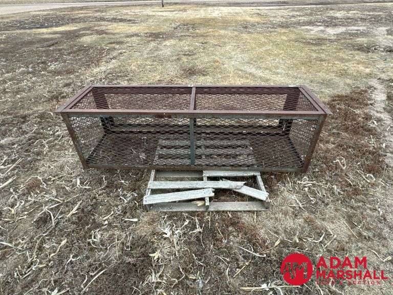 Expanded Metal Basket - Adam Marshall Land & Auction, LLC