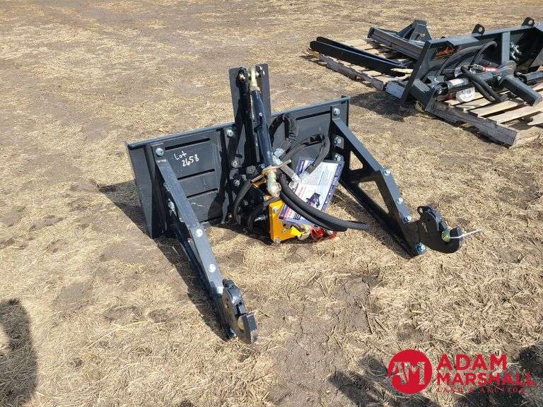 Unused Wolverine 3pt. Mount & 540 PTO Drive for Skid Steer - Adam ...