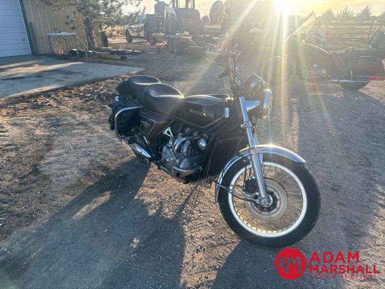 1977 Honda Goldwing GL1000 Motorcycle - Adam Marshall Land & Auction, LLC