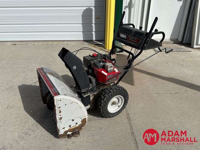 White Snow Boss 950 Walk Behind Snowblower - Adam Marshall Land ...
