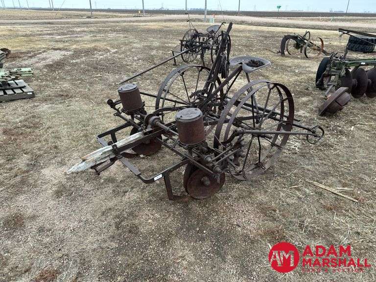 John Deere 2 Row Pull Type Planter - Adam Marshall Land & Auction, LLC