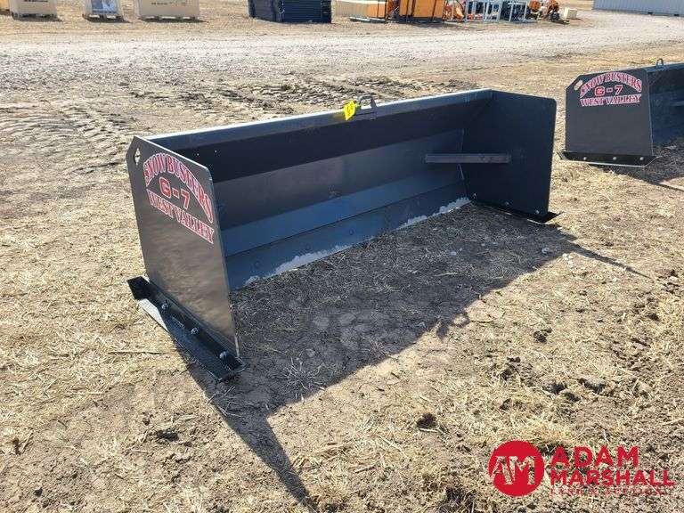Unused 2025 Industrias America Snow Buster G-7 Snow Pusher for Skid ...