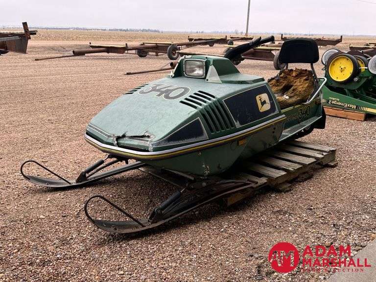 1976 John Deere Cyclone 340 Snowmobile - Adam Marshall Land & Auction, LLC
