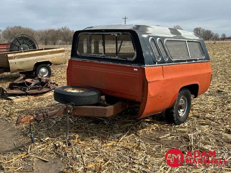 Chevrolet Pickup Box Trailer - 8FT - Adam Marshall Land & Auction, LLC