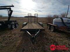 Shop Built Flatbed Trailer - 12FT - Adam Marshall Land & Auction, LLC