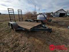 Shop Built Flatbed Trailer - 12FT - Adam Marshall Land & Auction, LLC