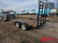 Shop Built Flatbed Trailer - 15FT - Adam Marshall Land & Auction, LLC