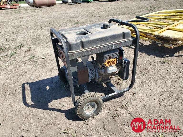 Vanguard Black Max 6250 Portable Generator - Adam Marshall Land ...