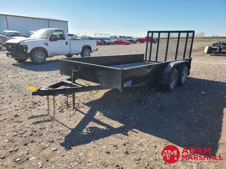 Challenger Series Utility Trailer - 14FT - Adam Marshall Land & Auction ...