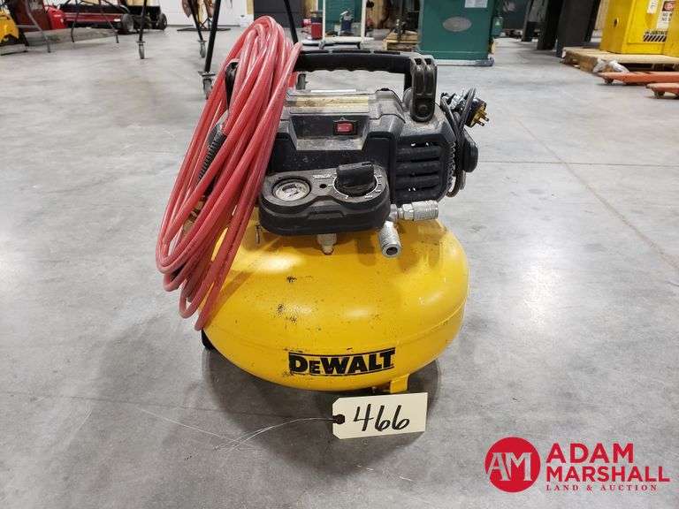 DeWalt DWFP55126 6 Gallon Air Compressor with Hose - Adam Marshall Land ...