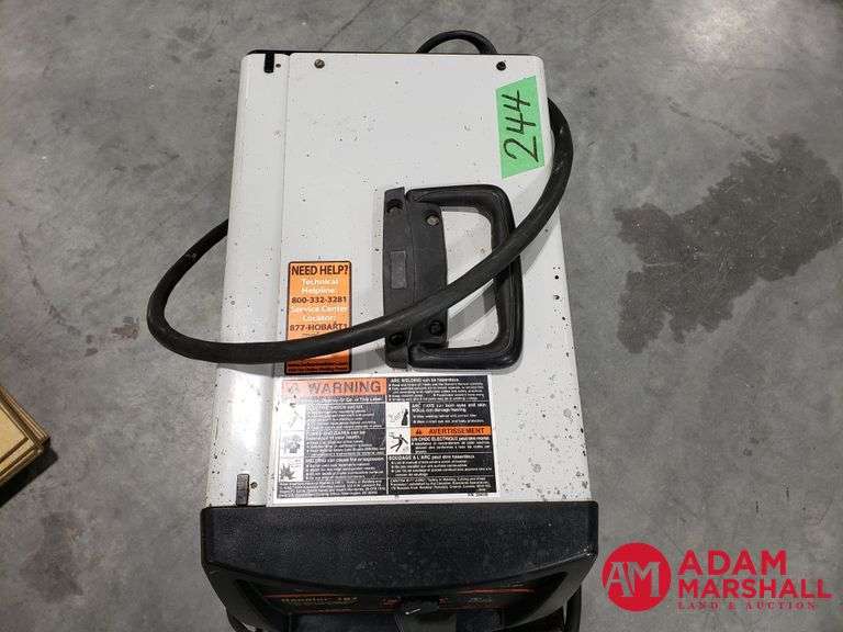 Hobart Handler 187 Welder, Cart, Linweld Helmet - Adam Marshall Land ...