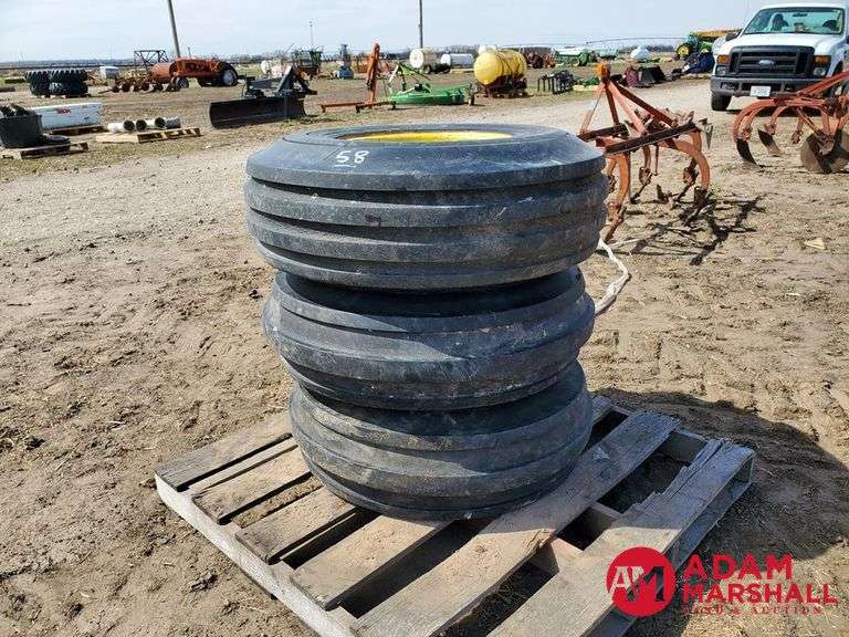 (3) Tires On Rims - Adam Marshall Land & Auction, LLC