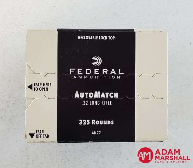 Federal Target Grade AutoMatch 22 LR - 40 Gr Solid (1 X 325 ...