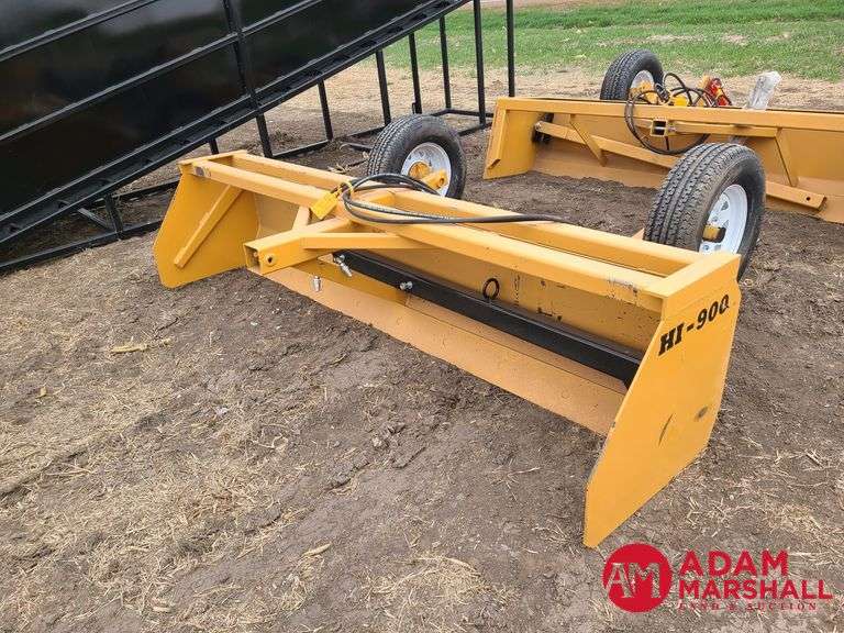 Unused 2025 Industrias America HI-900 Box Scraper - 9FT - Adam Marshall ...