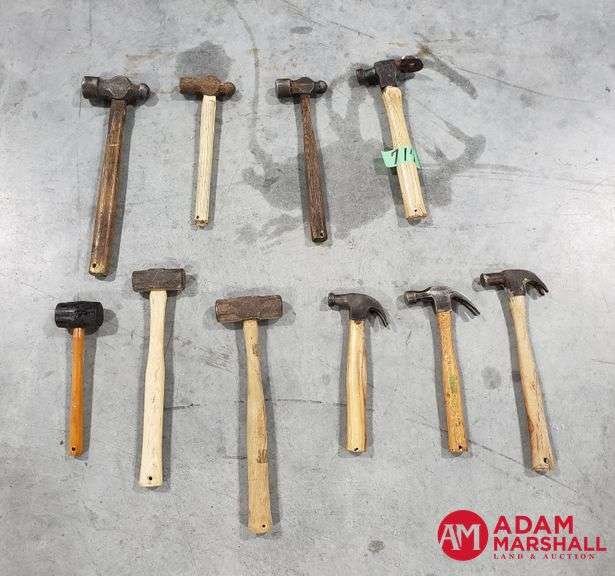 (10) Assorted Hammers/Sledge - Adam Marshall Land & Auction, LLC