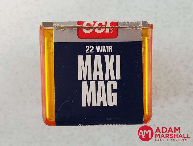 CCI Maxi Mag 22 WMR - 40 Gr (1 X 50) - FirearmAuction.com LLC