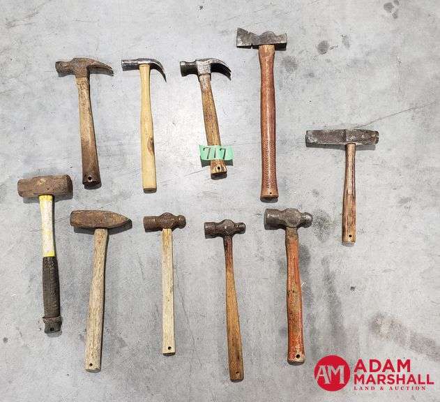(10) Assorted Hammers/Sledge - Adam Marshall Land & Auction, LLC