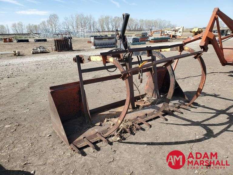 Farmhand Grapple Bucket For Loader - Adam Marshall Land & Auction, LLC