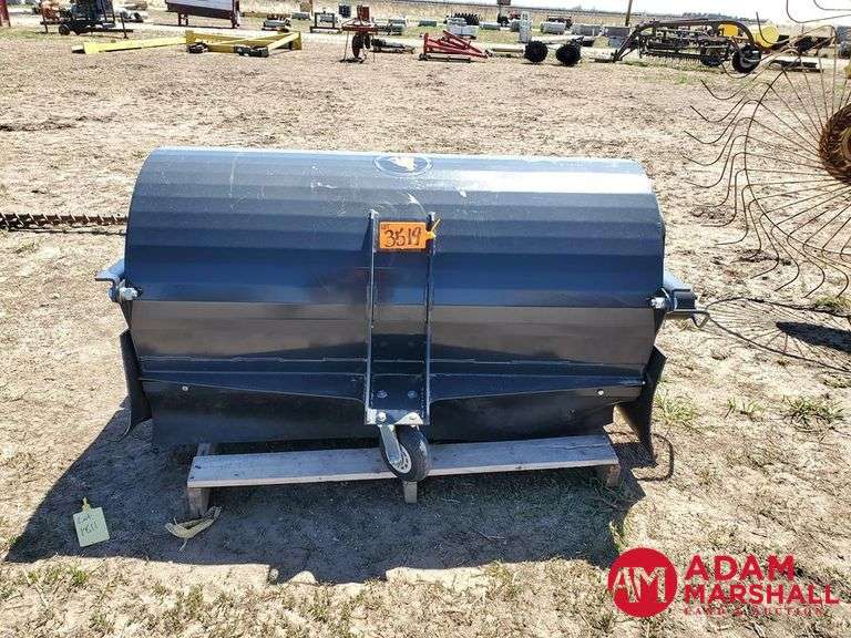 Wolverine MBS-11-48W Box Broom Sweeper for Mini Skid Steer - Adam ...