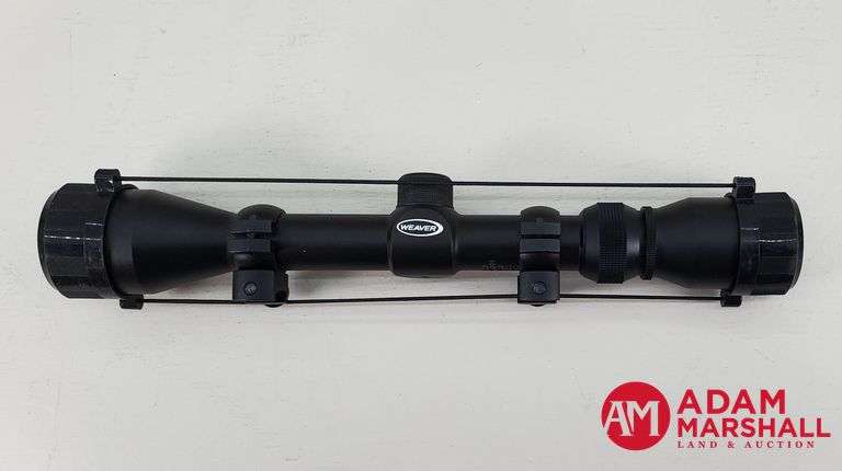 Weaver 3-9X40 Scope W/Rings - FirearmAuction.com LLC