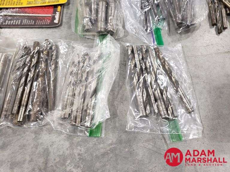 Large Assortment Bits, Paddle Bits, Drill Bits - Adam Marshall Land ...