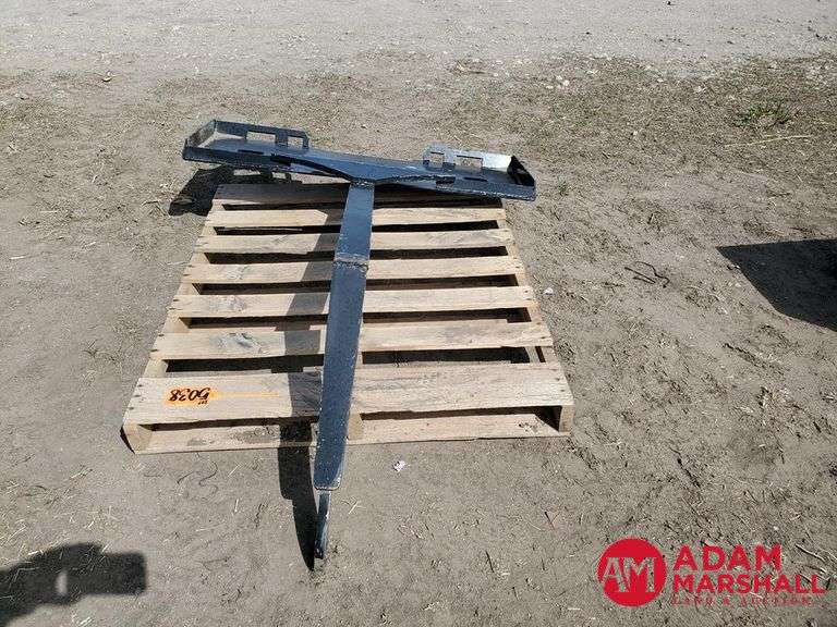 Tree Boom Jib Pole For Skid Steer - Adam Marshall Land & Auction, LLC