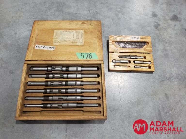 (2) Sets Tap & Reamer, Double/Tape/Counter Sink Pilot Bushing. Wood ...