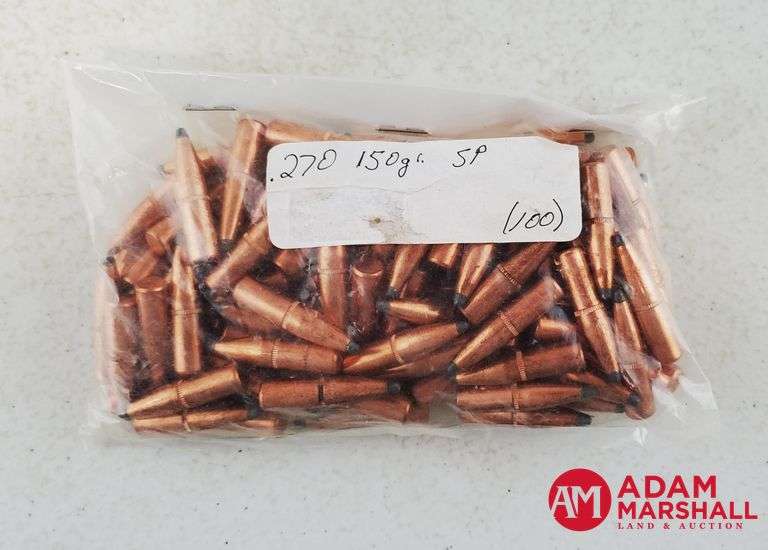 Bullets - 270 Win 150 Gr SP (100) - FirearmAuction.com LLC