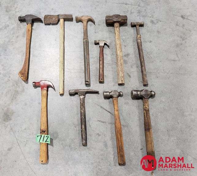 (10) Assorted Hammers/Sledge - Adam Marshall Land & Auction, LLC