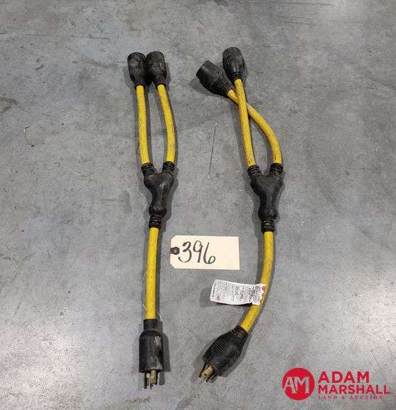 (2) Generator Y-Adapter Cords for Generator Use - Adam Marshall Land ...