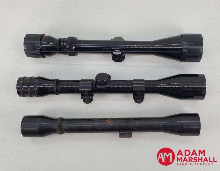 Scopes - Weaver Marksman 4X, Universal 4X40 W/Rings, Tasco 3-9X40 ...