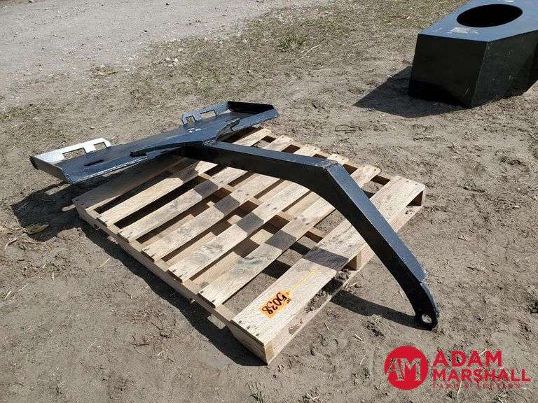 Tree Boom Jib Pole For Skid Steer - Adam Marshall Land & Auction, LLC