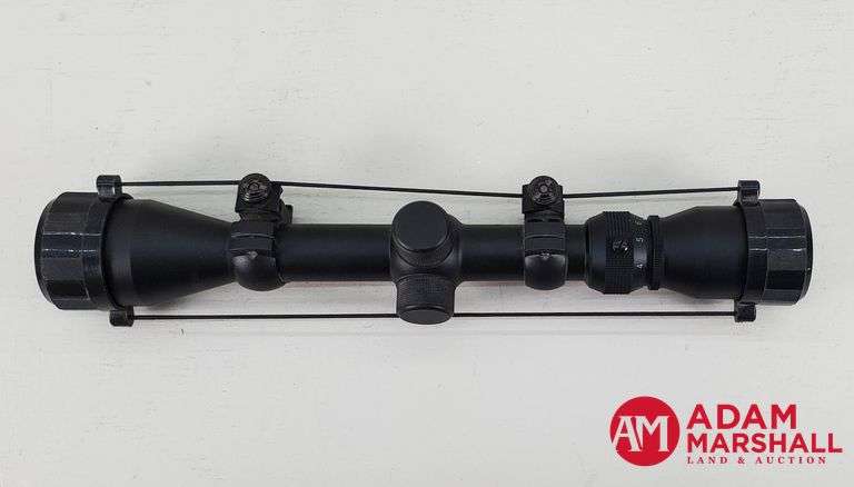 Weaver 3-9X40 Scope W/Rings - FirearmAuction.com LLC