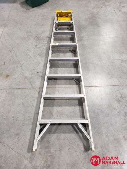 Davidson 8' Aluminum Ladder - Adam Marshall Land & Auction, LLC