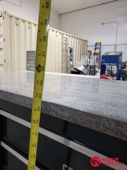 Craftsman Tool Chest/Work Table - Adam Marshall Land & Auction, LLC