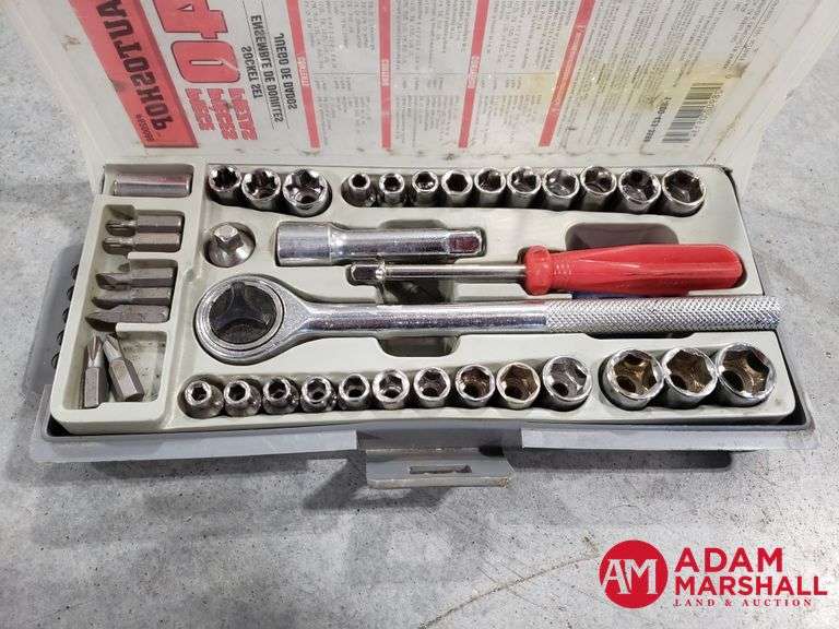 Snap-On 1/2" DR Sockets, K-Tool Sockets, 40pc Socket Set, Speed Handles - Adam Marshall Land ...