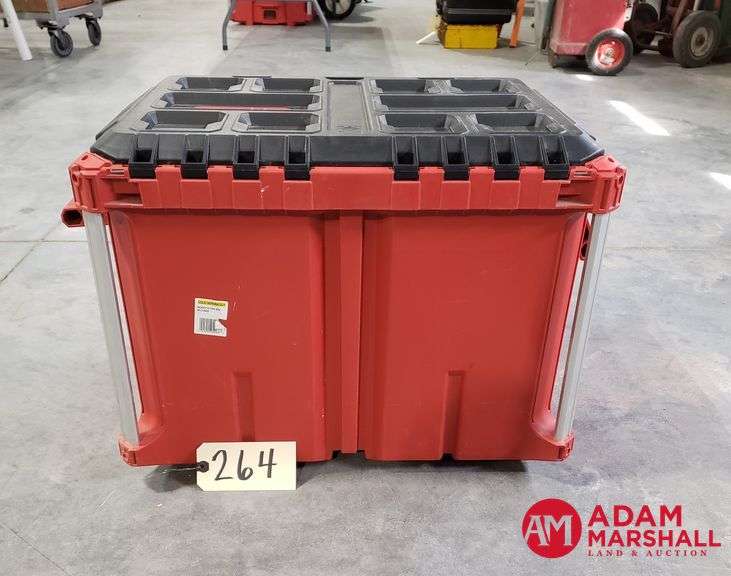 Milwaukee 48-22-8429 Packout Tool Box - Adam Marshall Land & Auction, LLC