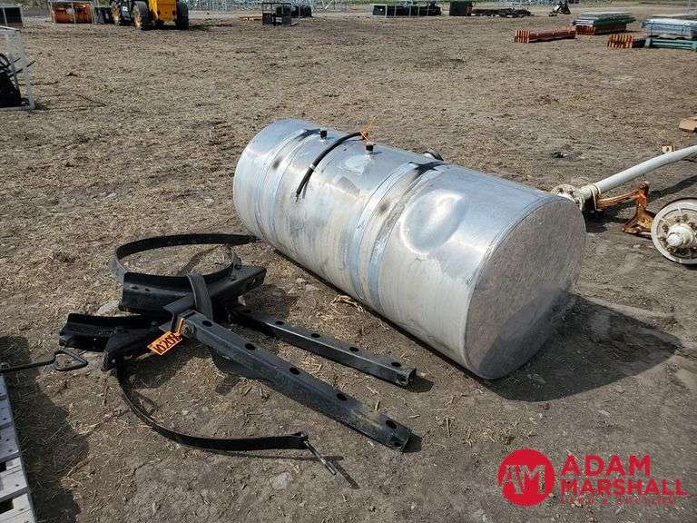 Truck Fuel Tank w/ Brackets - Diesel - Adam Marshall Land & Auction, LLC