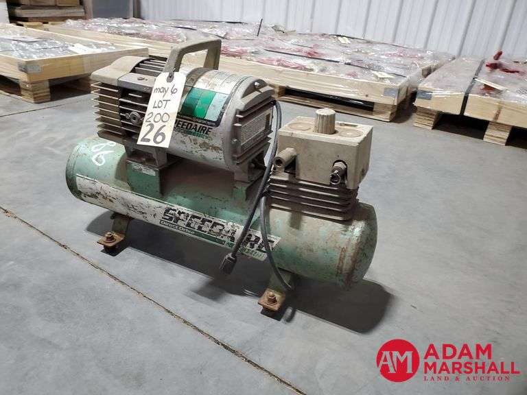 Speedaire Direct Drive Portable Air Compressor - Adam Marshall Land ...