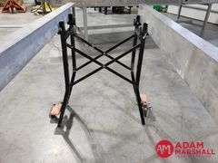 Assembled 6' Pinske Workstation Power Stands with Locking Wheels - Adam ...