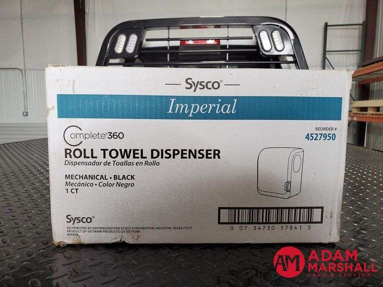 (6) Imperial / Sysco Paper Towel Roll Dispenser - Adam Marshall Land ...