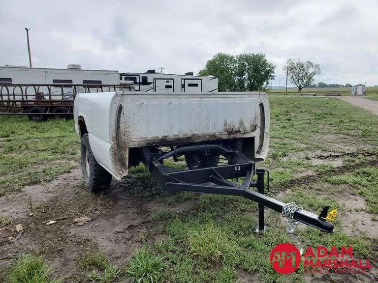Chevy Pick Up Box Bed Trailer - 8 FT - Adam Marshall Land & Auction, LLC