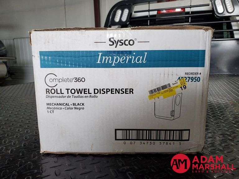 (6) Imperial / Sysco Paper Towel Roll Dispenser - Adam Marshall Land ...