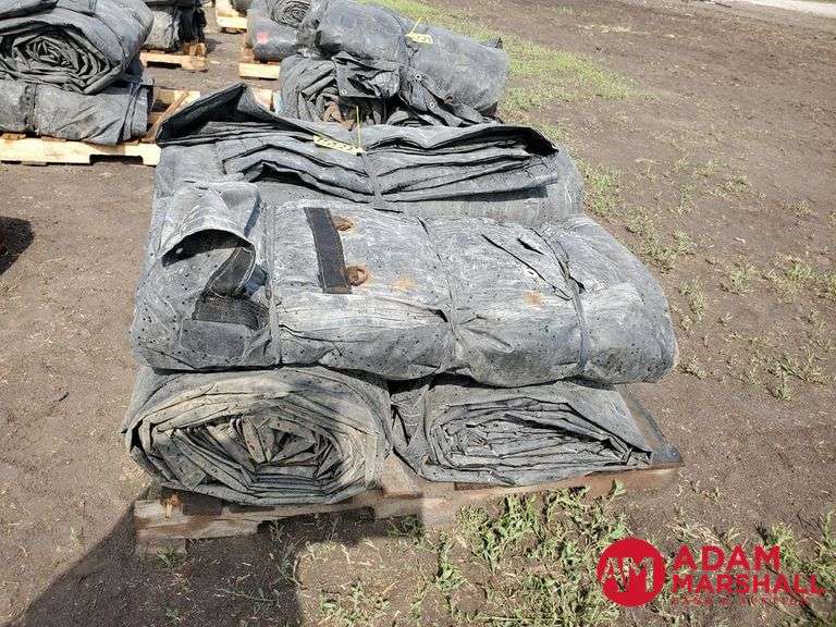 (4) Lumber Semi Tarps w/ 8 FT Drop - 24x25 FT - Adam Marshall Land ...